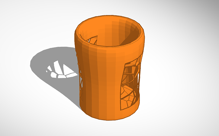 3D design Candle Holder - Tinkercad