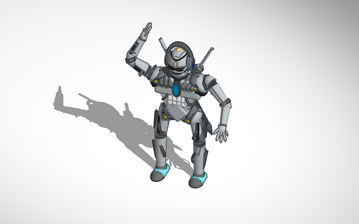 3d Design Mega Mech Tinkercad