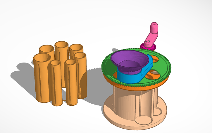 3D design US Coin Sorter - Tinkercad