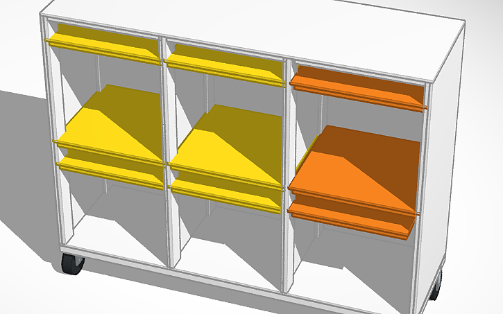 3D design Snare Shelves | Tinkercad