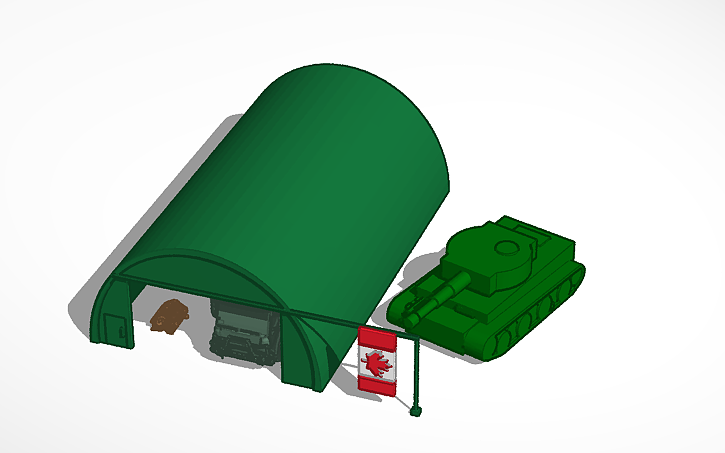 3D design Detailed Hanger - Tinkercad