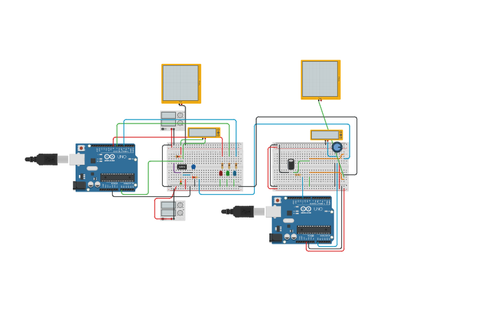 Circuit design Pulse Oximeter: Heart Rate - Tinkercad