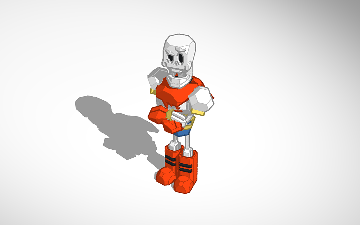 3D design Low-Poly The Great Papyrus Statue | Tinkercad