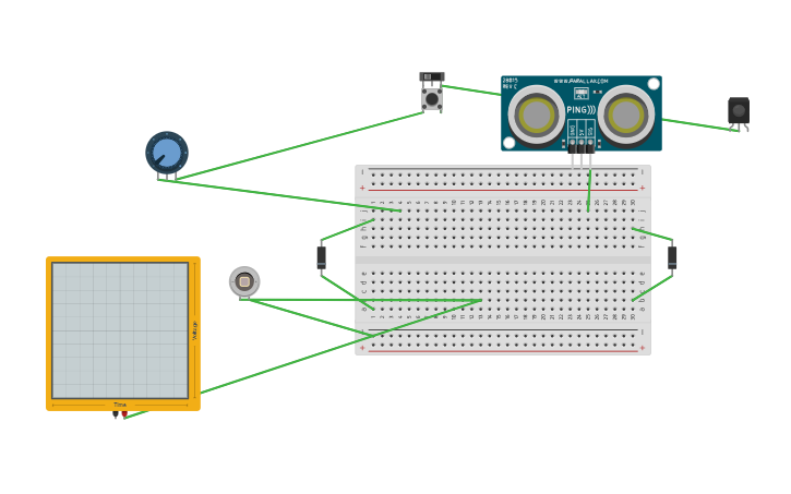 Circuit design airplane engine circuit - Tinkercad