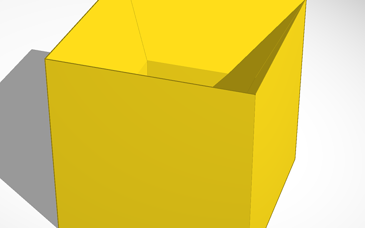 3D design Pen Holder - Tinkercad