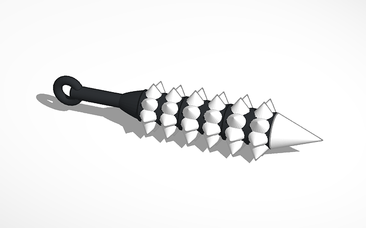 3D design Spiked Club | Tinkercad