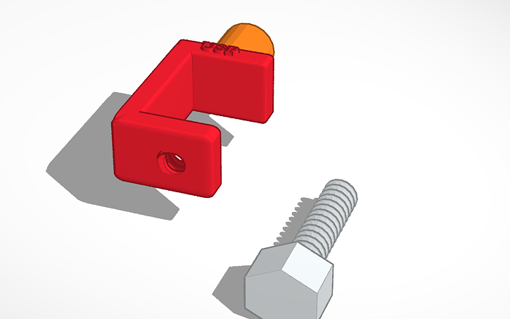 3D design Desk G clamp | Tinkercad