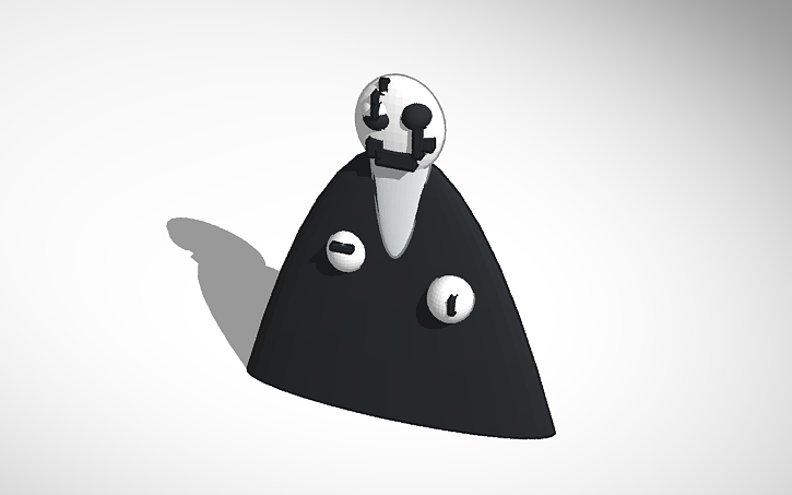 3D design W.D. Gaster - Tinkercad