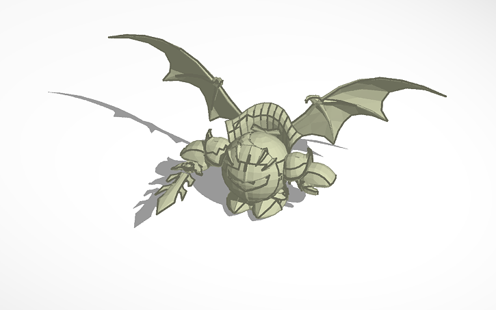 3D design meta knight - Tinkercad