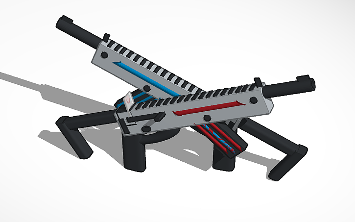 3D design Laser Rifles - Tinkercad