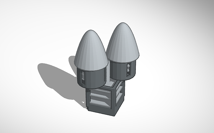 3D design Building for Future Characters of the Universe | Tinkercad