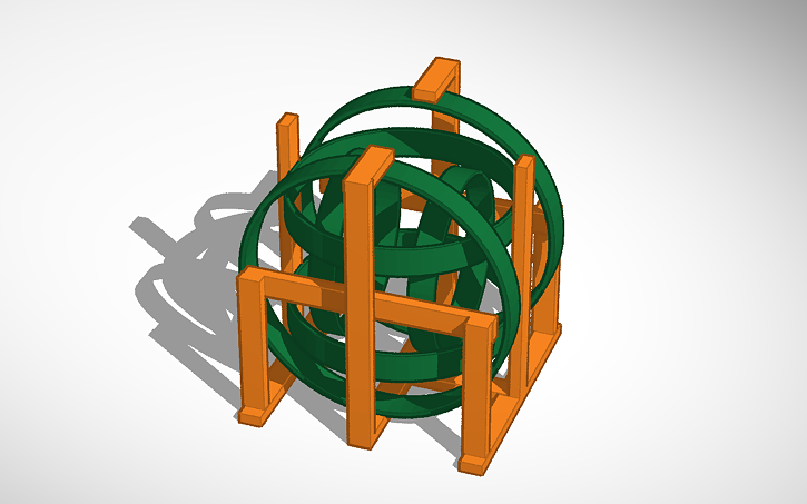 3D design Helmholtz Cube - Tinkercad