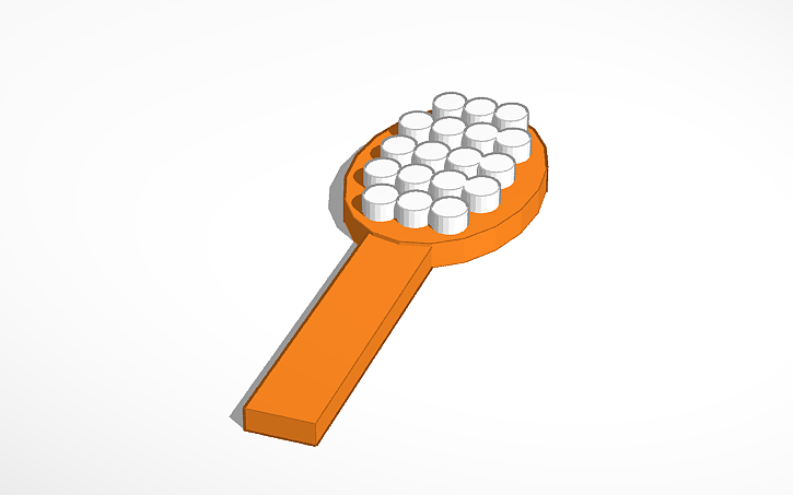 3D design Toothbrush - Tinkercad