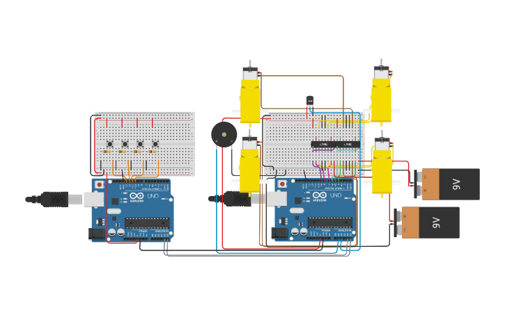 Circuit design Week4_I2C - Tinkercad