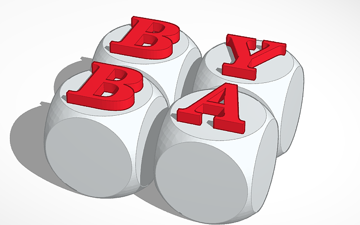3D design BABY CUBE | Tinkercad