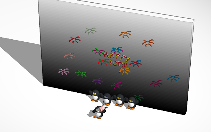 3D design Peter's Firework Display! - Tinkercad