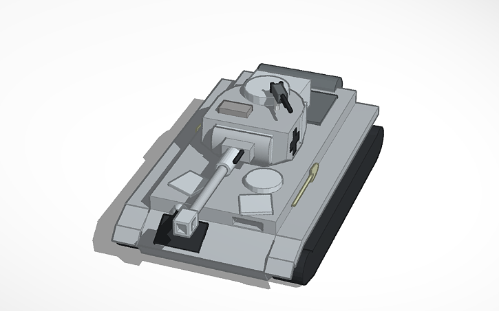 3D design Panzer III/IV | Tinkercad