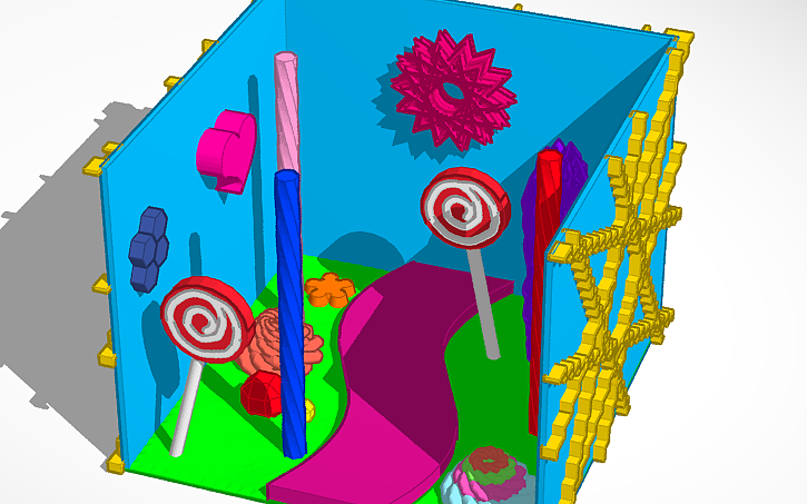 3D design Candy Factory - Tinkercad