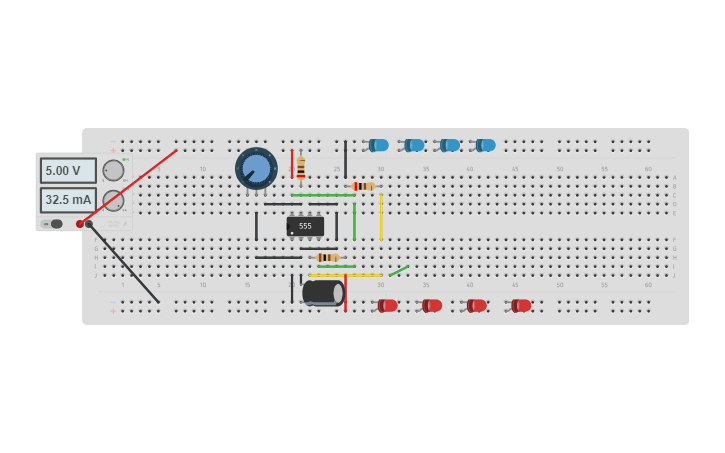 Circuit design Pract.8 - Tinkercad