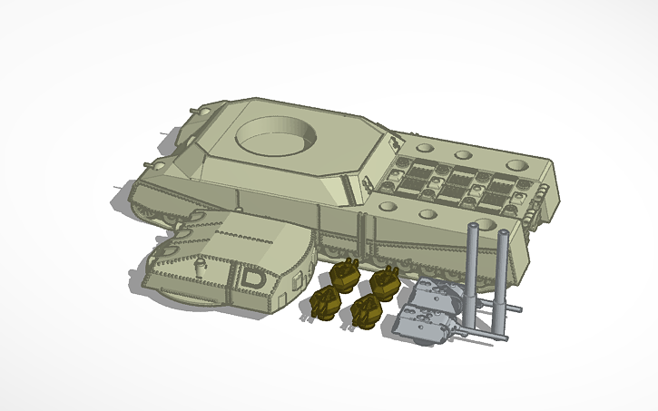 3D design The Rat - Tinkercad
