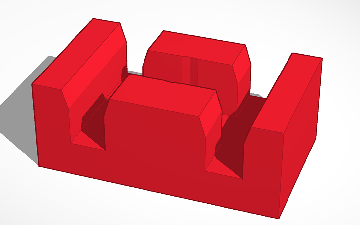 3D design Shower Bumper - Tinkercad