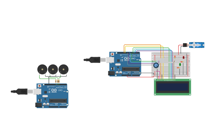 Circuit design RFID - Tinkercad