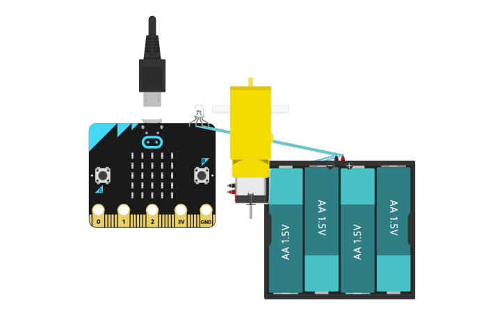 Circuit design Micro power!!! - Tinkercad