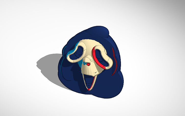 3D design scream pencil topper #adskPencilChallenge - Tinkercad