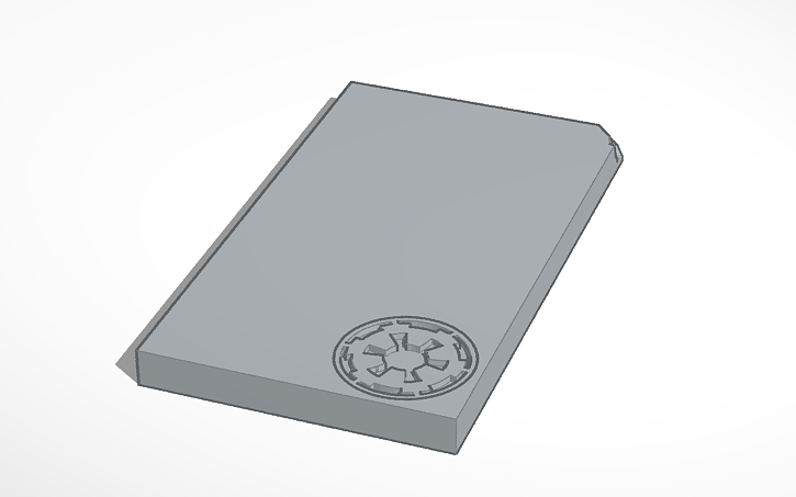 3D design Beskar Steel - Tinkercad