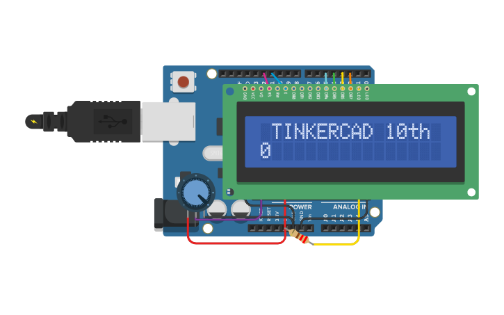 Circuit design Tinkercad10 - Tinkercad