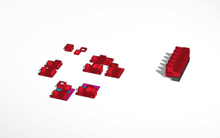 3D design modular computer case 0.2 | Tinkercad