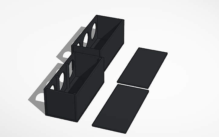 3D design 3 xlr enclosure - Tinkercad