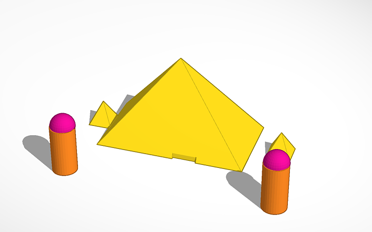 3D design pyramid | Tinkercad