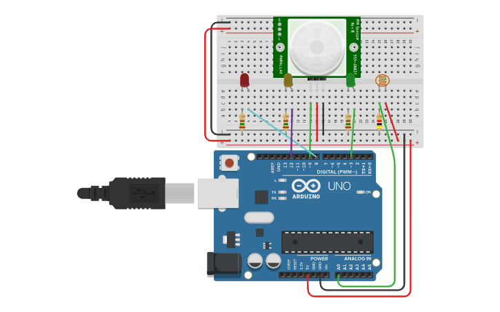 Circuit Design Lab 5 Final Sensor Ldr Y Sensor Pir Tinkercad