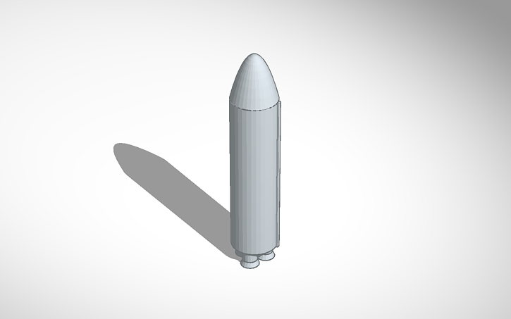3D design ICBM Rocket | Tinkercad