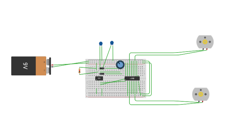 Circuit design PWM 2 - Tinkercad