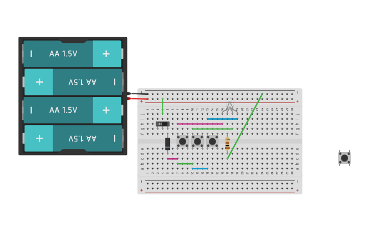 Circuit design El LED RGB | Tinkercad