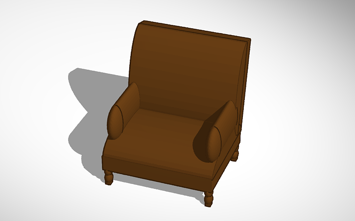 3D design Chair - Tinkercad