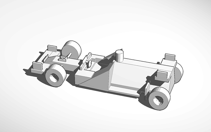 3D design #landontrans indycar - Tinkercad