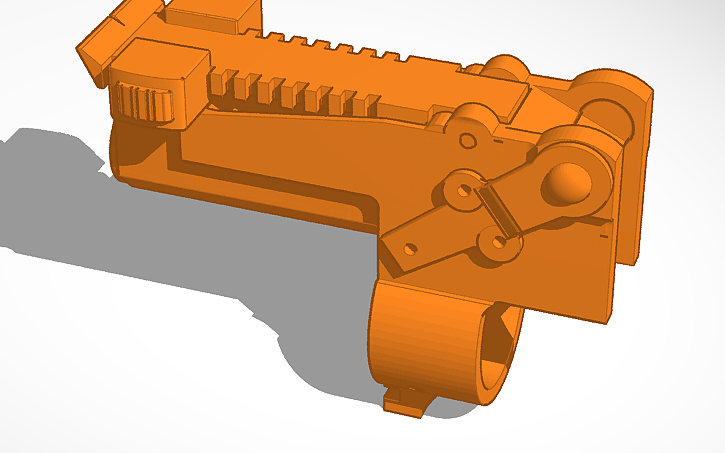 3D design SKS Rear Sight Assembly - Tinkercad