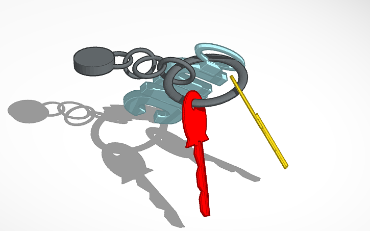 3D design Key - Tinkercad