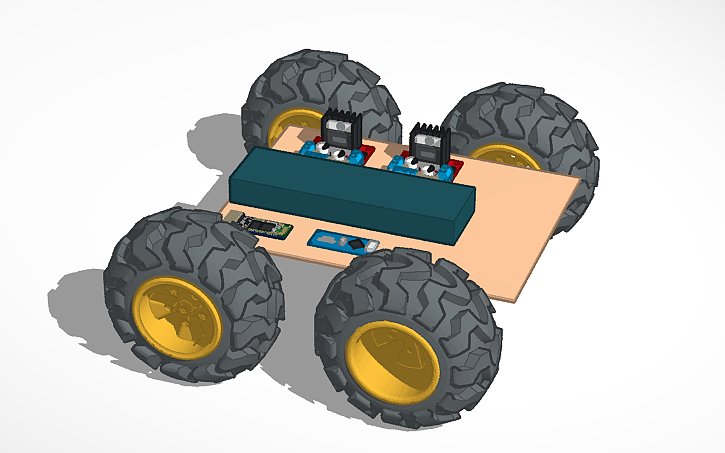 3D design Race Bot 2 | Tinkercad