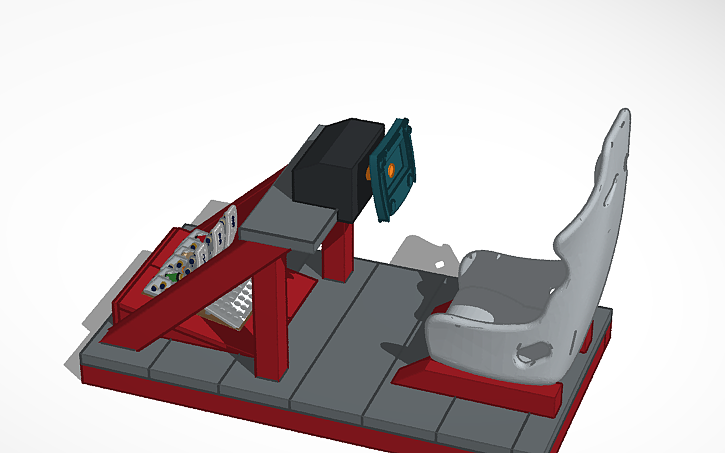 3D design racing rig - 2 - Tinkercad