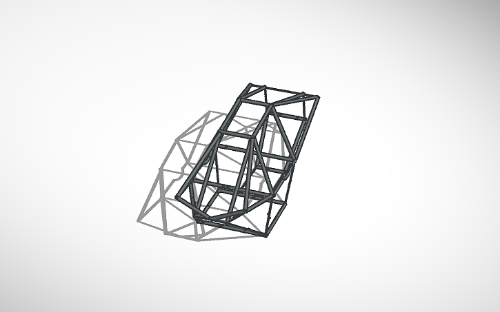 3D design tube frame chassis for rock bouncer/ultra 4 | Tinkercad