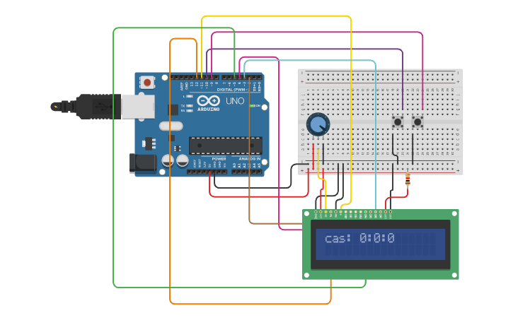 Circuit design Stopky - Krebs | Tinkercad