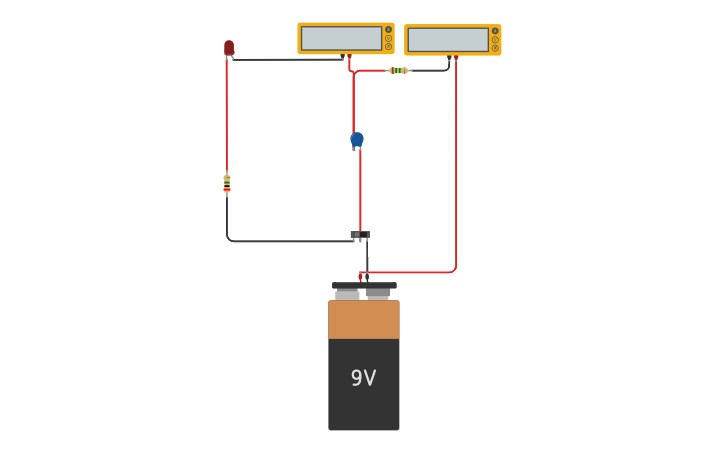 Circuit design PROCESS OF CHARGING & DISCHARGING OF A CAPACITOR - Tinkercad