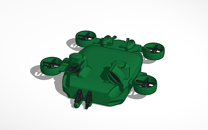 3D design c-21 Dragon Assault ship from Avatar - Tinkercad