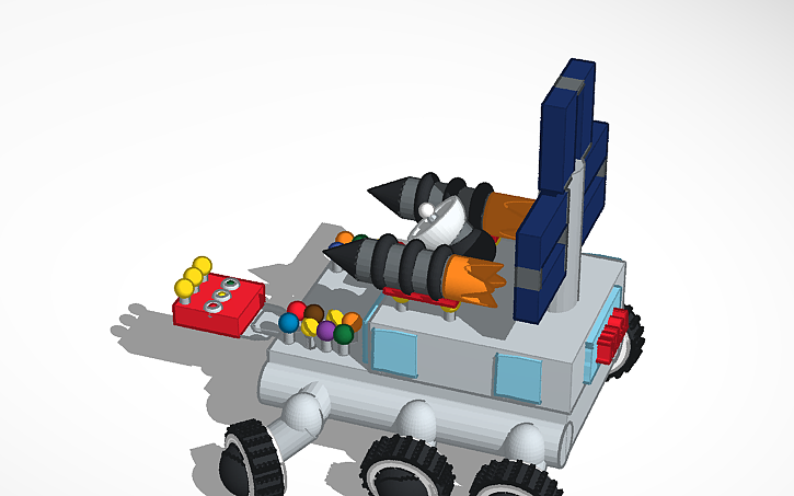 3D design MARS - Tinkercad