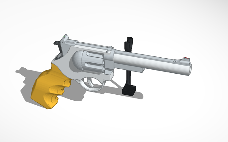 3d Design Revolver Tinkercad