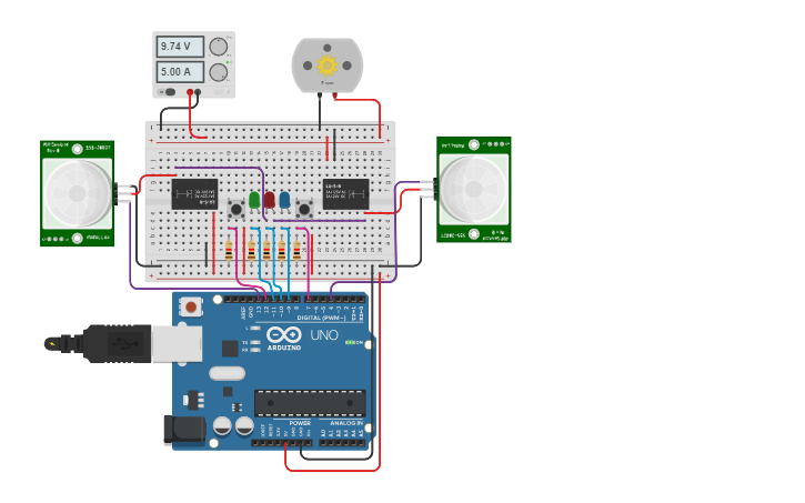 Circuit design LAB2 PC | Tinkercad
